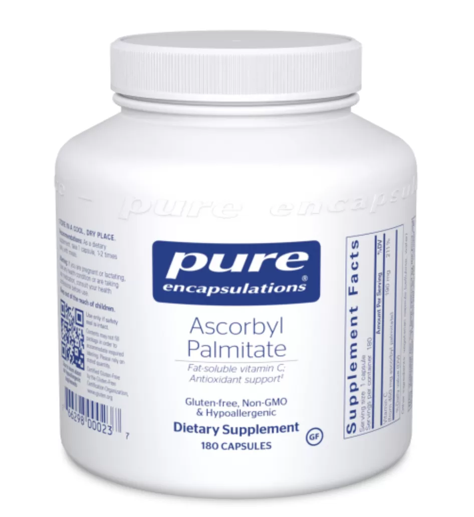 Ascorbyl Palmitate Pure Encapsulations - The Nutrition Supplement Dietitian