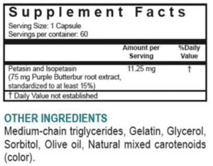 Petadolex 75 - PA-Free Butterbur