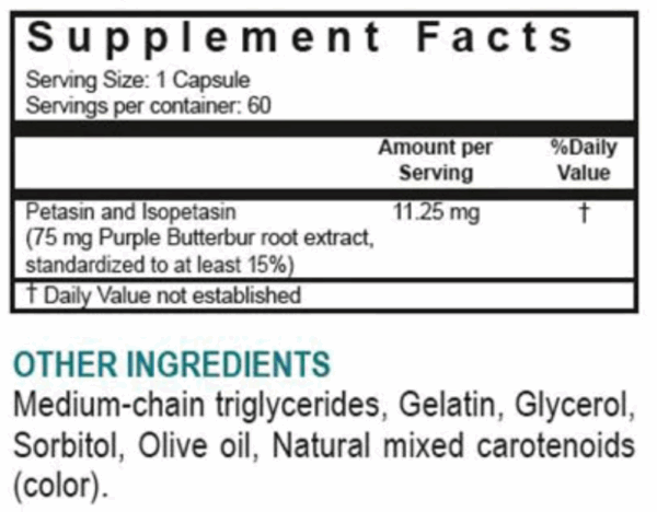 Petadolex 75 - PA-Free Butterbur